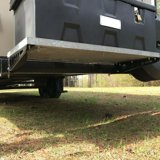 Kojem Universal RV 4" Square Bumper Mounting Mounted Cargo Carrier Box ...