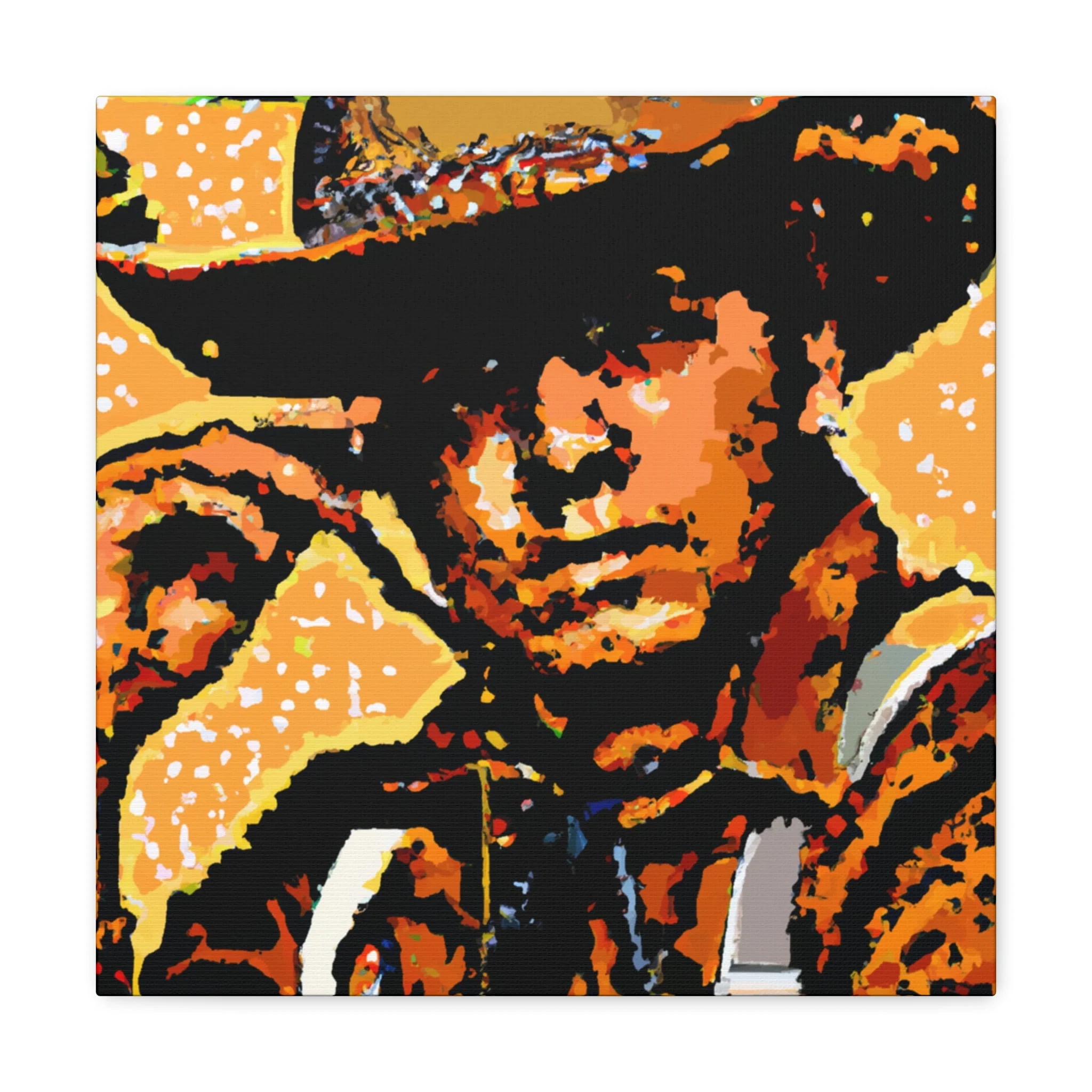 Ranch Hand Pointillism - Canvas - Walmart.com