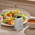 6pcs Mini Cheese Grater Set Stainless Steel Four Sided Box Grater ...
