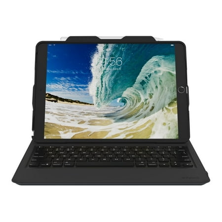 ZAGG Rugged Messenger - Keyboard and folio case - backlit - Bluetooth ...