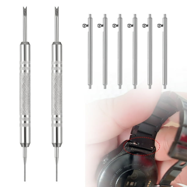 Unatoiry 8 Pieces Quick Release Spring Bars 22mm Heavy Duty Pins 1.5 mm ...