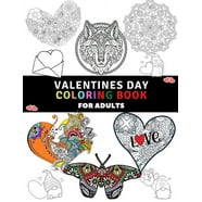 Valentine's Day Coloring Book (Paperback) - Walmart.com