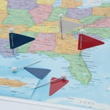 Gem Office Products, GEMMF375, Triangular Map Flags, 75 / Box, White ...