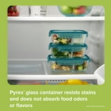 Snapware Meal Box 4-Cup Divided Glass Storage Container with Lid ...