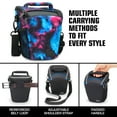 USA GEAR DSLR Camera Case Bag with Top Loading Accessibility, Galaxy ...