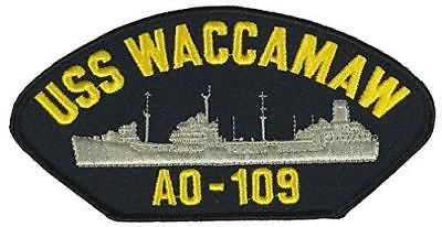 USS WACCAMAW AO-109 PATCH USN NAVY SHIP CIMARRON CLASS REPLENISHMENT ...
