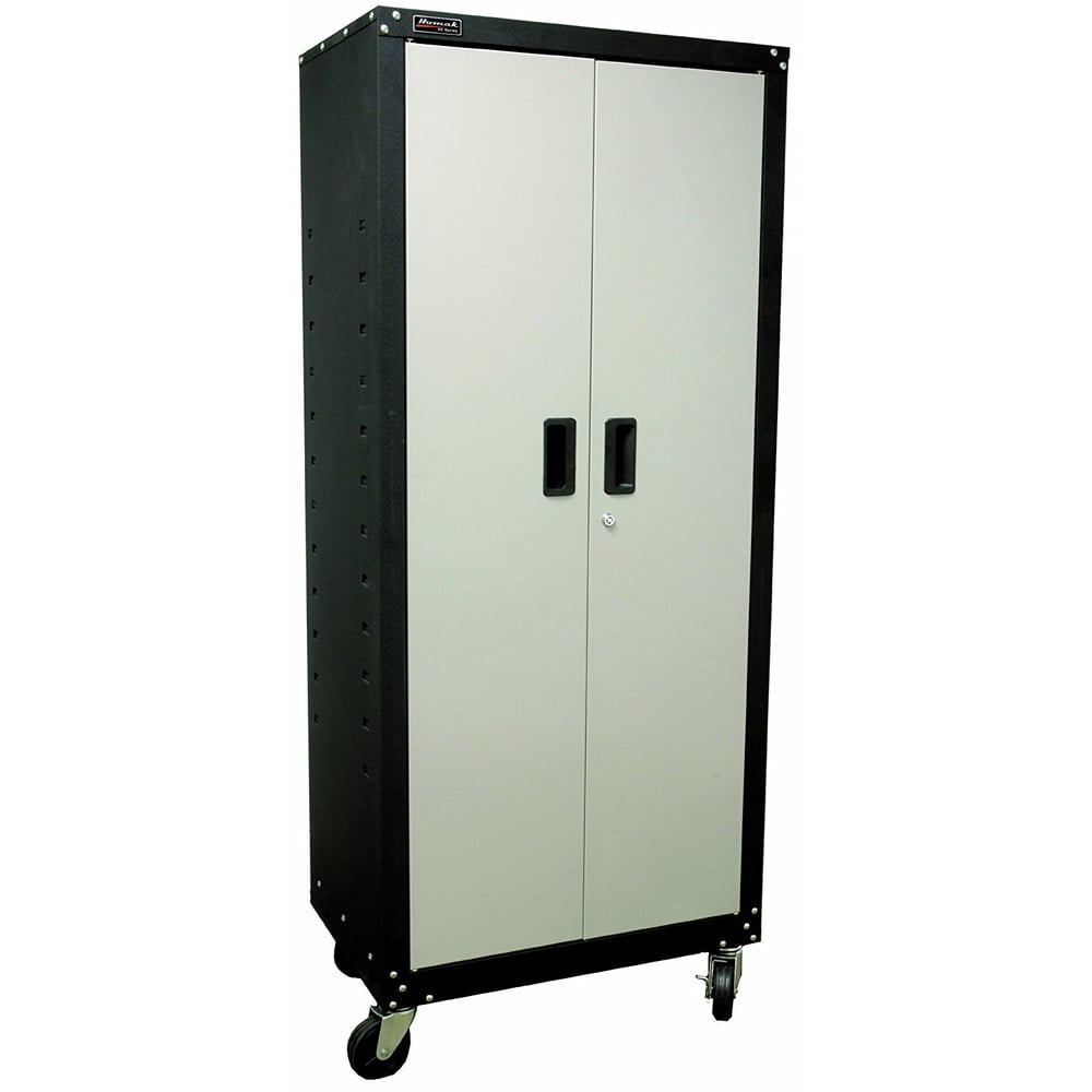 2 Door 4 Shelf Steel Mobile Cabinet - Walmart.com