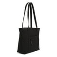 Vera Bradley Women's Cotton Small Vera Tote Bag Black - Walmart.com