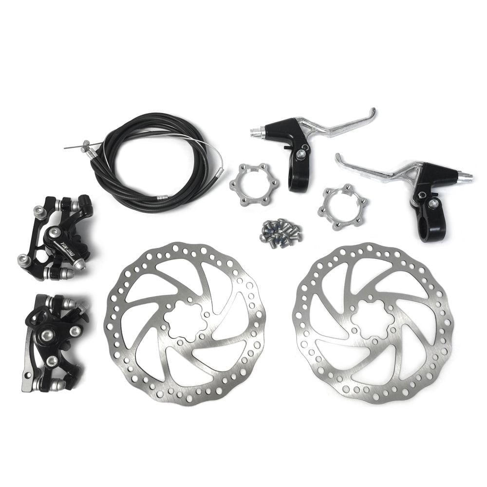 Front and Back Disc Brake Kit - 203mm - Walmart.com