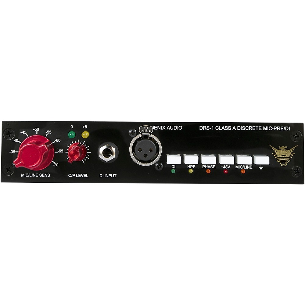 Phoenix Audio DRS-1, Half-Rack Mono Mic Pre & DI - Walmart.com ...