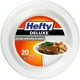 Hefty Deluxe Extra Strong & Deep Foam Plates, Round, White, 10.25 Inch ...