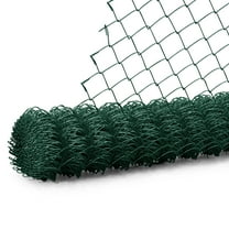 Fencer Wire 9 Gauge Green Vinyl Coated Galvanized Steel Chain Link ...