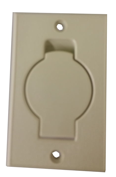 Hayden Central Vacuum Wall Inlet Round Door, Ivory - Walmart.com