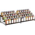 Spice rack organizer, cabinet spice rack, countertop adjustable depth ...