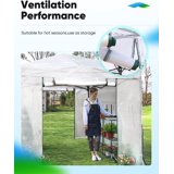 Quictent 12x8 FT Portable Walk-in Greenhouse Instant Green House for ...