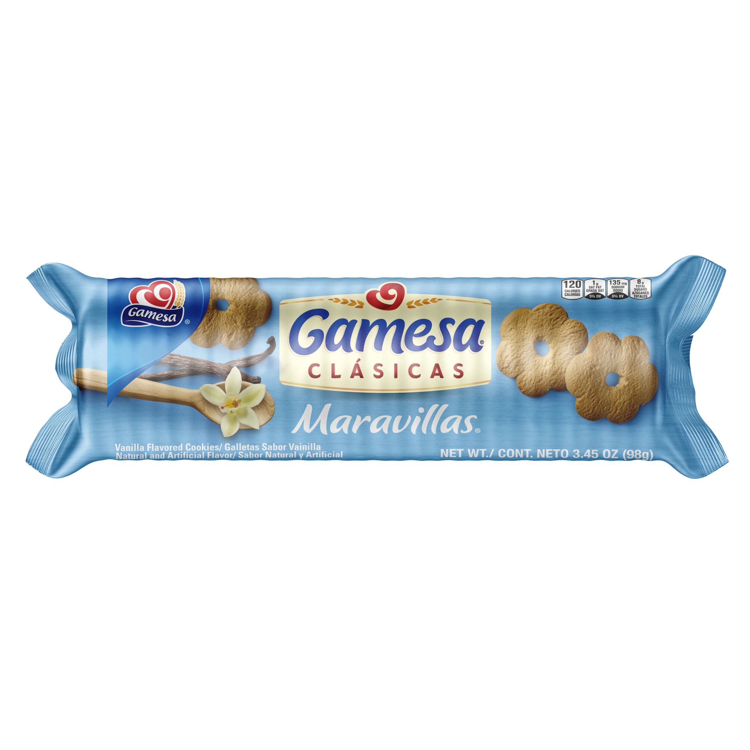 Galleta Verona Gamesalad Dukes Gamesa Cookie Maravillas Vanilla, 17.2