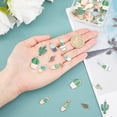 Alloy Enamel Pendants Cactus Mixed Color 48pcs/box Green - Walmart.com