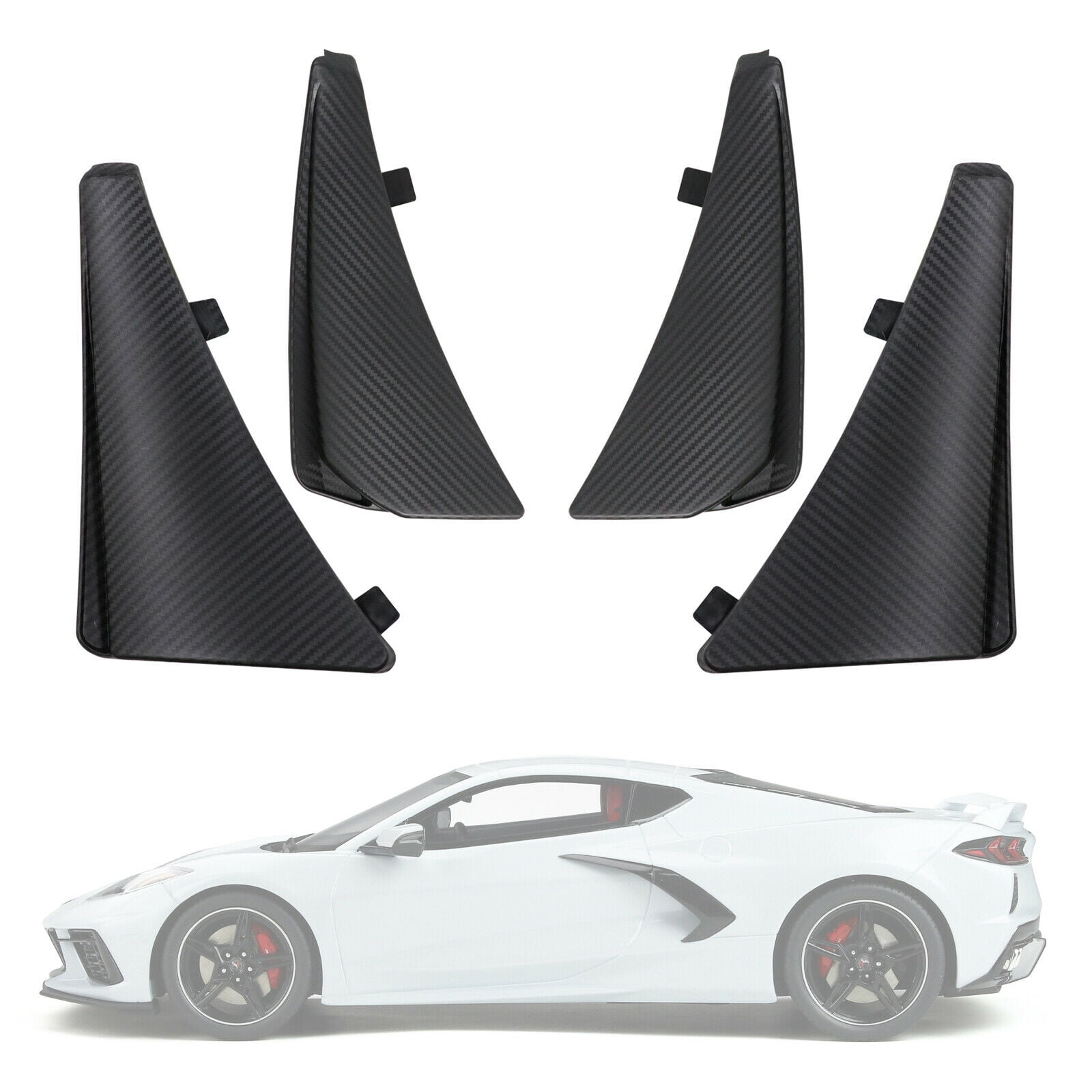 AUFER Splash Mud Fender Kit Wheel & Tire Guards For 2020-2022 Chevy ...