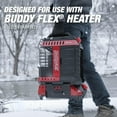 Mr. Heater Buddy FLEX 5,000-11,000 BTU Outdoor Portable Propane Gas ...