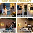2026 Solar House Numbers for Outside – LED Light Up Address Sign IP65 ...