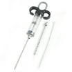 Heavy Duty Stainless Steel Meat Injector Kit, 2 oz Turkey Flavor ...