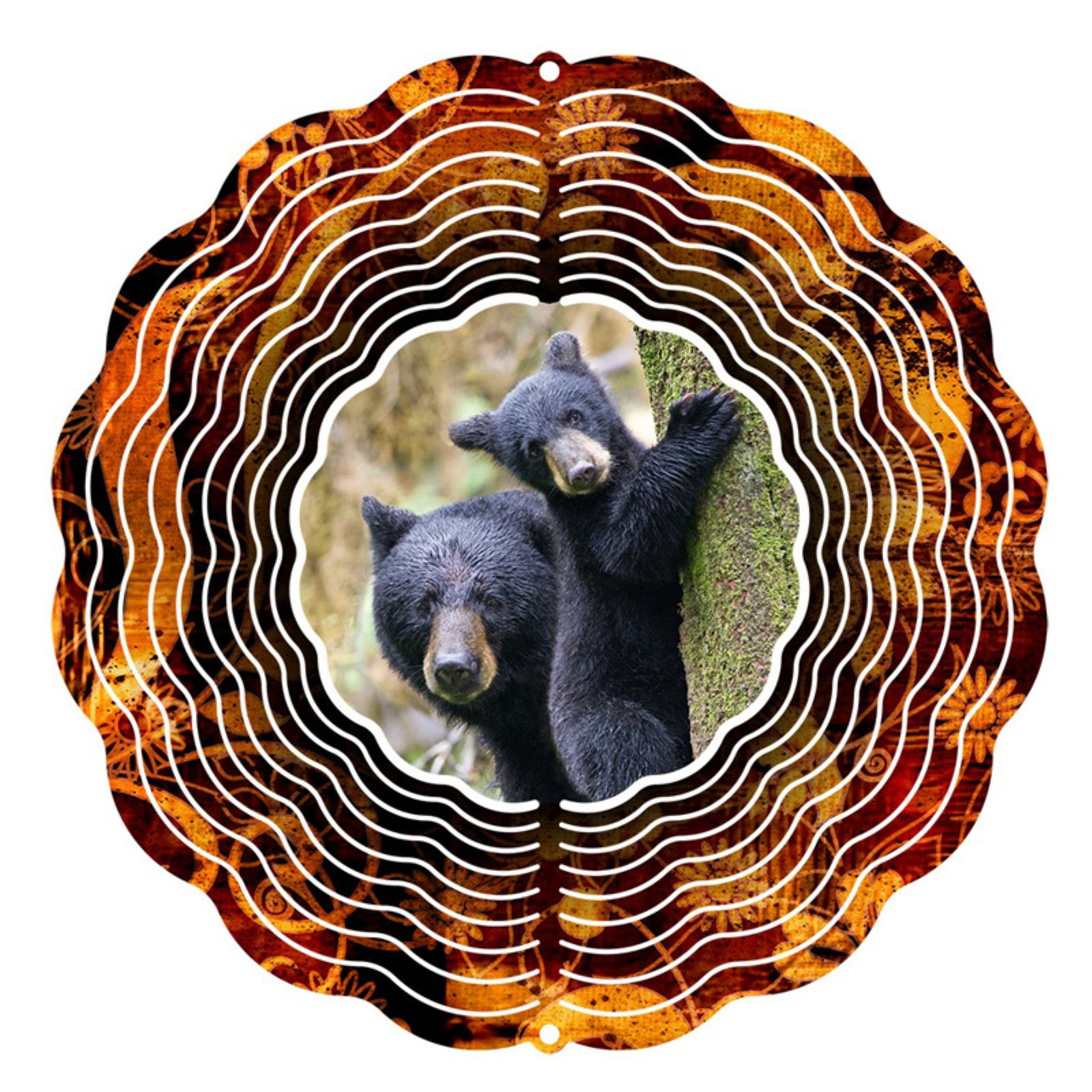 Next Innovations 10 in. Black Bear Wind Spinner - Walmart.com