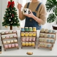 GNWZCUYSNS 2-Set Large Wooden Multi-Tier Display Racks, Suitable for ...