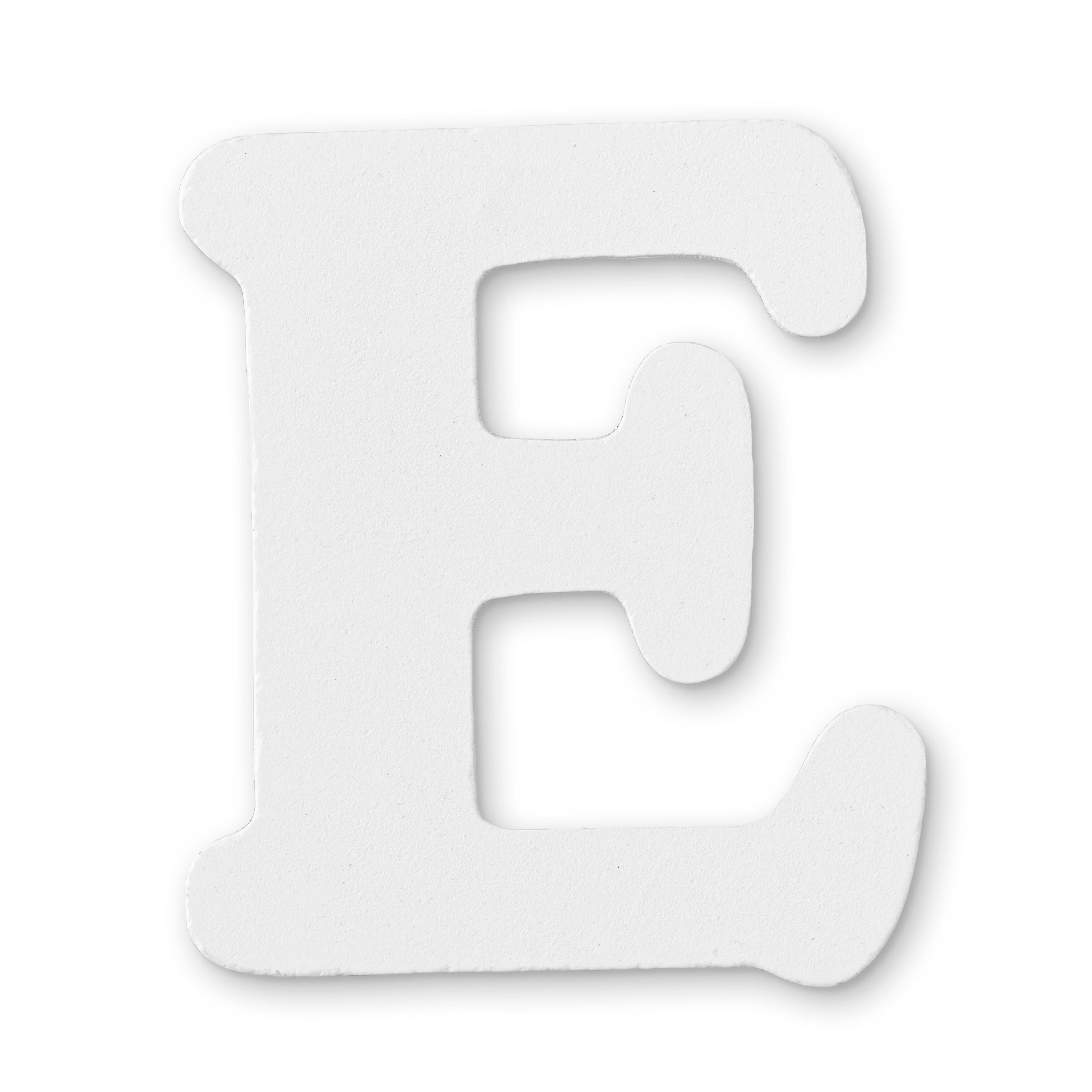 12 Pack: 2.5" White Wood Letter by Make Market® - Walmart.com