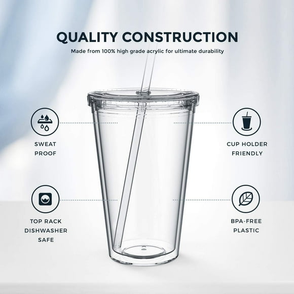 Plastic Insulated Tumblers