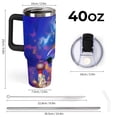 Theme Insulated Stainless Steel Tumbler with Handle Gifts For Family ...