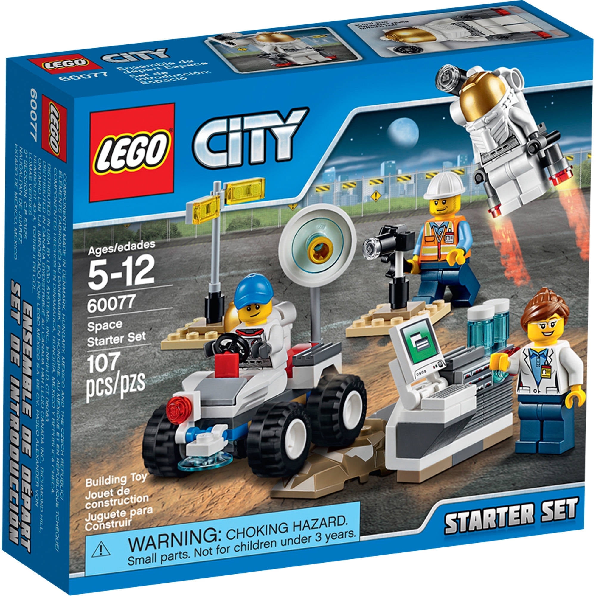 Click here for Lego City Space Port Space Starter Set  60077 prices