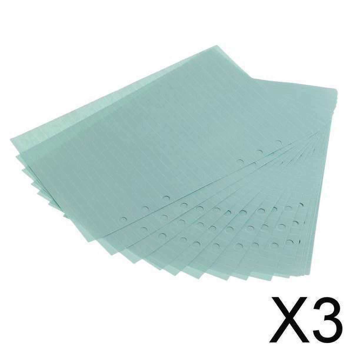 3x 40 Hojas Tamaño A5/A6 Papeles de Relleno para Agenda de 6 Agujeros ...