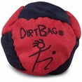 DirtBag Classic Footbag - Blue & Black Suede Hacky Sack - Slow Speed ...