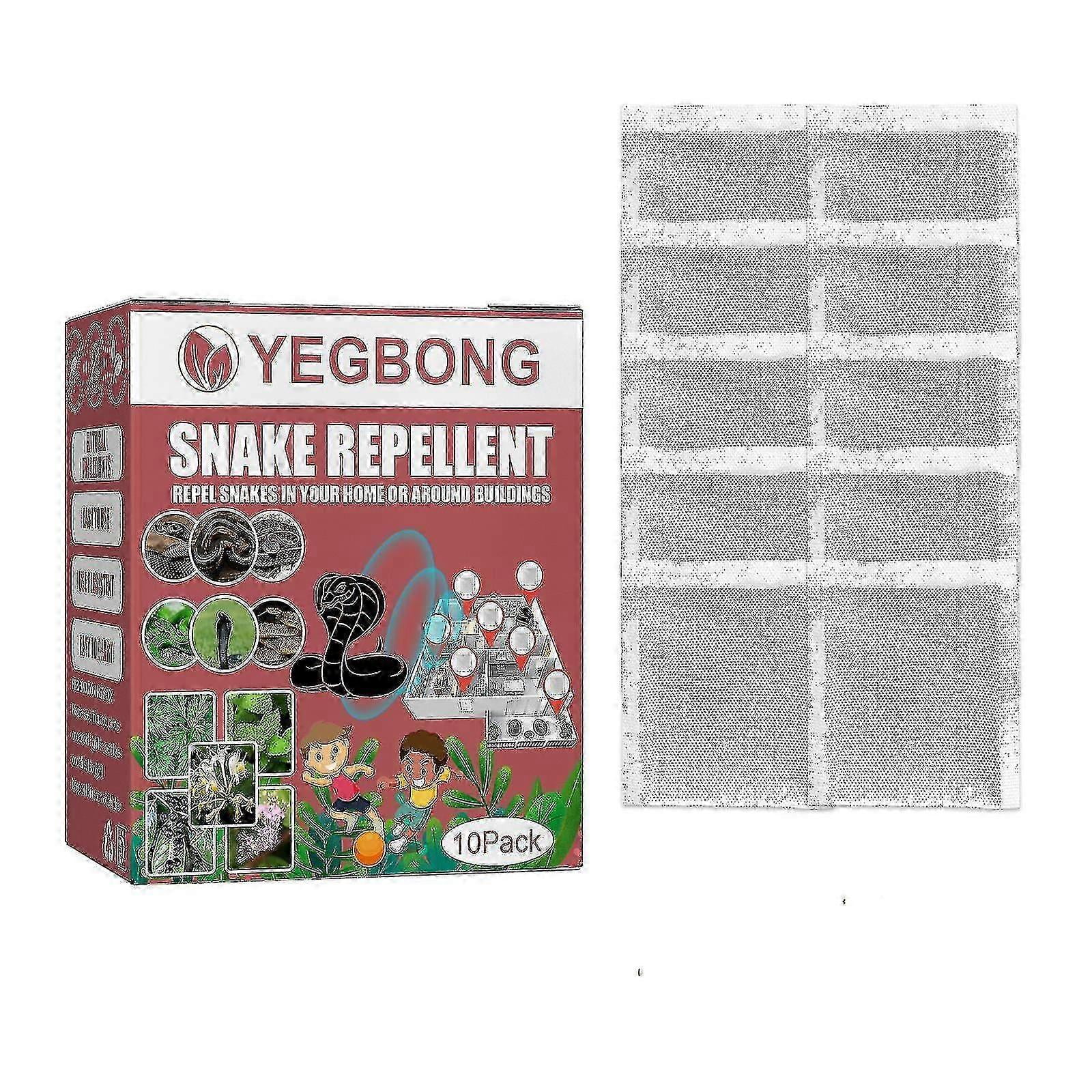 10pack Snake Repellent For Yard Powerful, Outdoor Snake Away Repellent ...