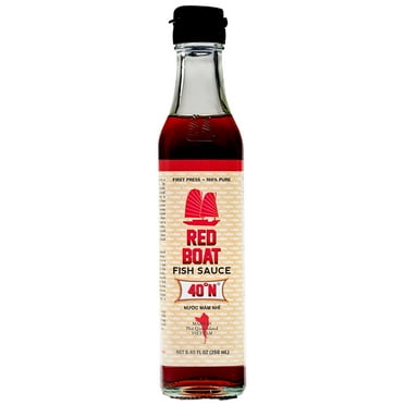 Red Boat 40 Degrees N Premium Fish Sauce 17 Fl. Oz. (Pack of 2 ...