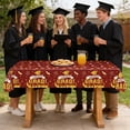 BSJJY Graduation Party Tablecloth, Disposable Plastic Cover, Holiday ...