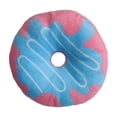 Cat Squeaky Toy Donut Shape Interactive Plush Pet Toy Built In Squeaker ...
