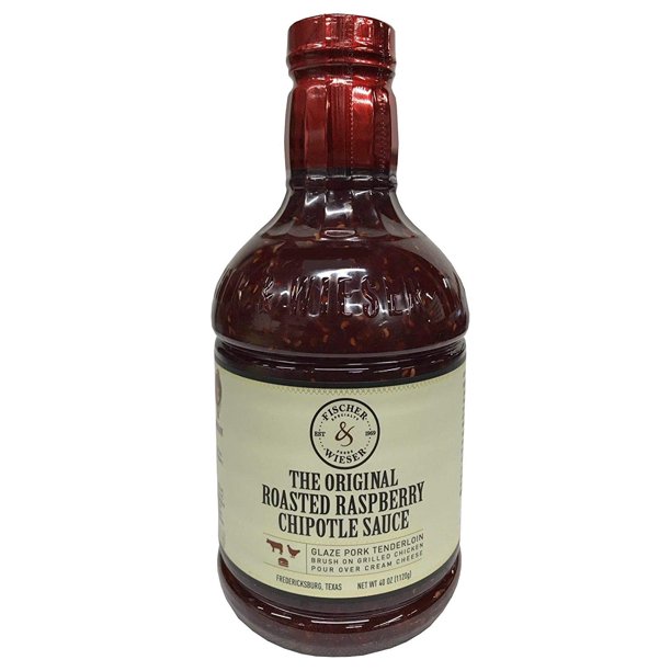 Fischer and Wieser Razzpotle Roasted Raspberry Chipotle Sauce, 40-Ounce ...