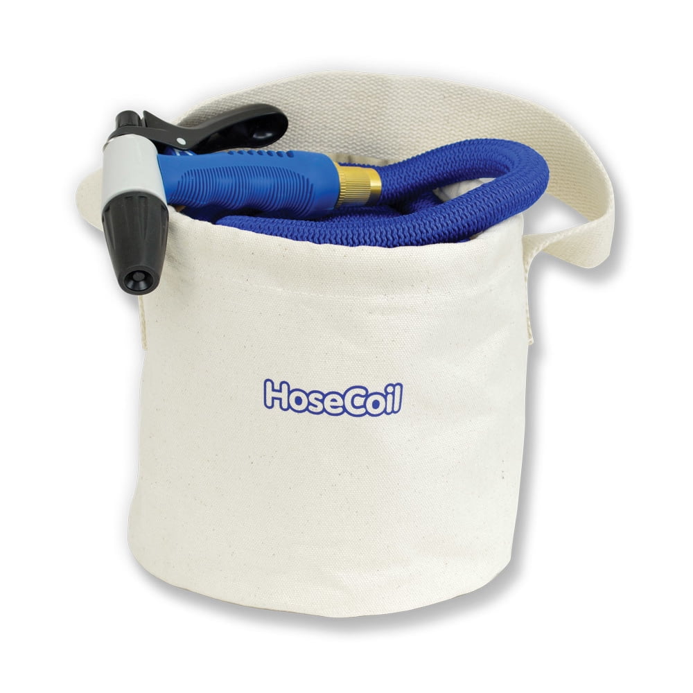 HOSECOIL HB150 Canvas Bucket f/75 Expandable Hose - Walmart.com