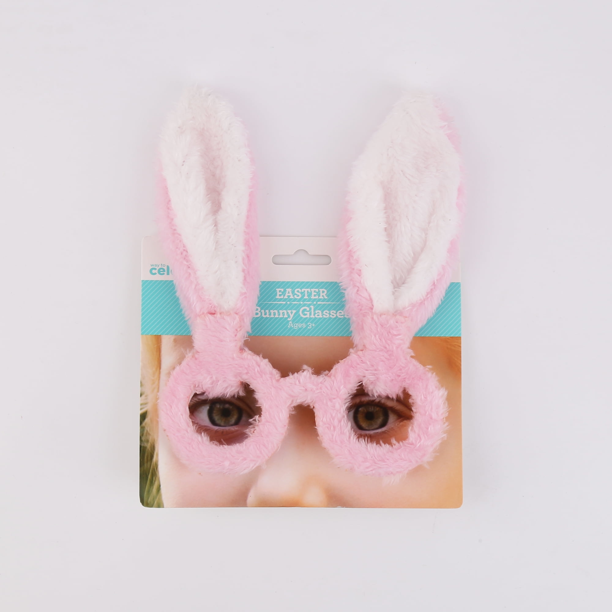 Way To Celebrate Easter Bunny Pink Glasses - Walmart.com