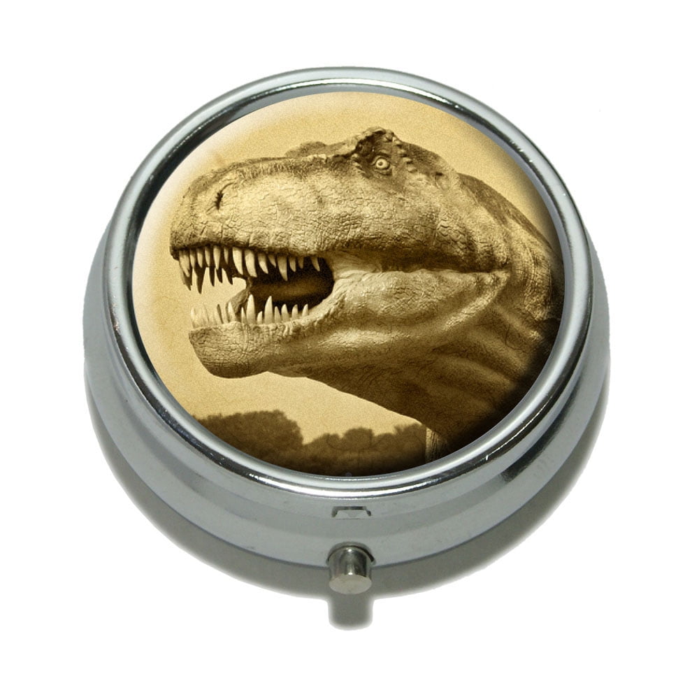 Vintage Dinosaur Tyrannosuarus Rex Pill Box - Walmart.com