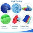 12Pcs Premium Microfiber Cleaning Cloth, Highly Absorbent Household ...