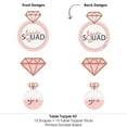 Big Dot of Happiness Bride Squad - Rose Gold Bridal Shower or ...