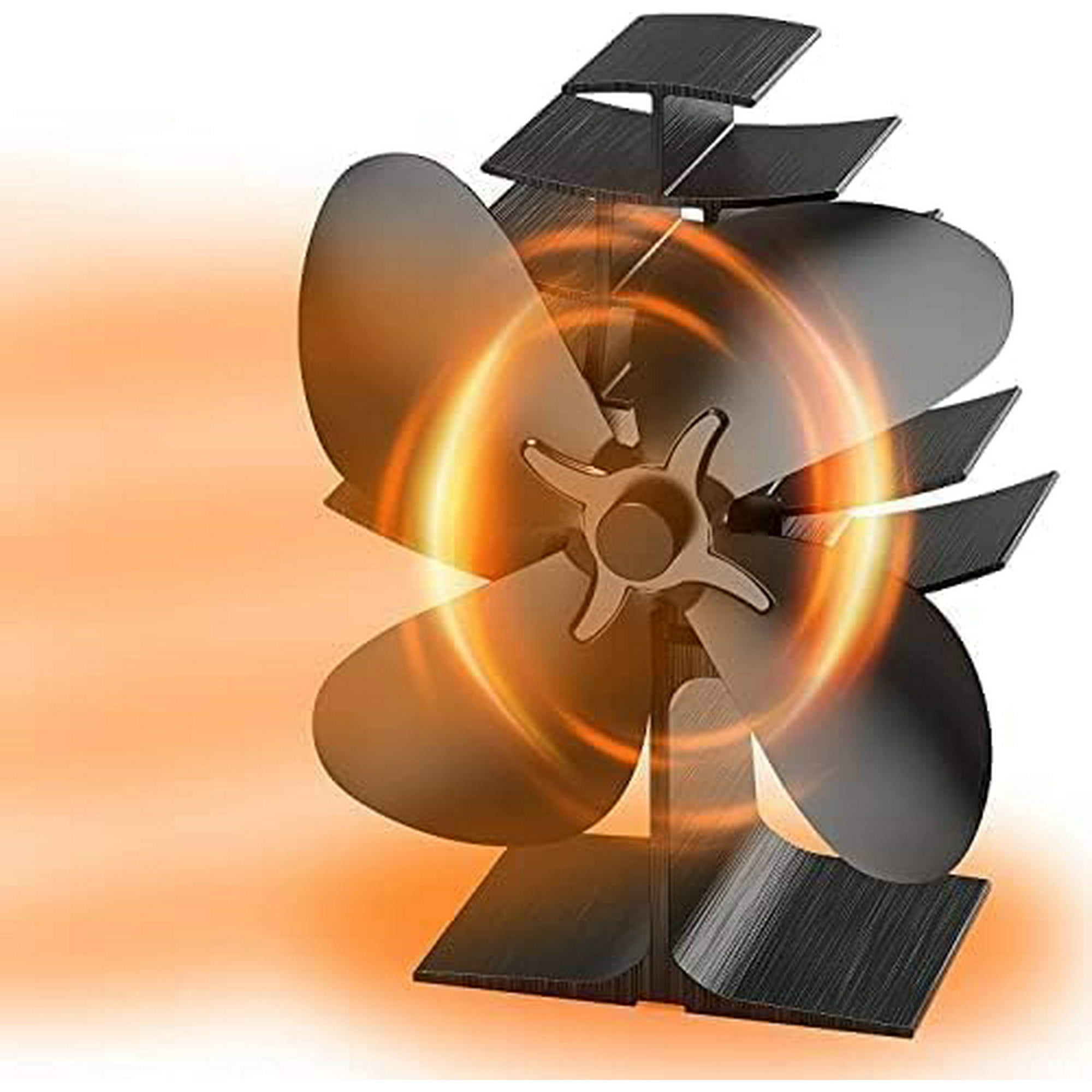 Click here for Shijiulou Heat Powered Wood Stove Fan With 4-Blade... prices