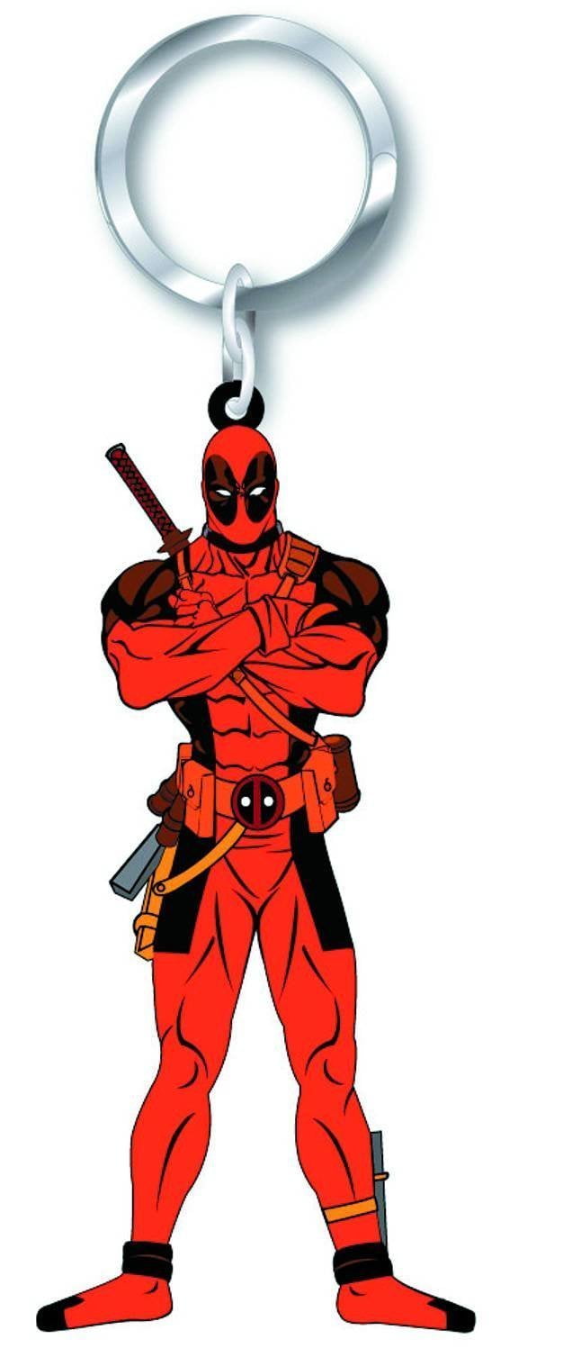 Marvel Soft Touch PVC Key Ring: "Deadpool" | Walmart Canada