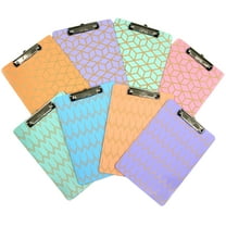 Mini Rainbow Clipboards - Stationery - 6 Pieces - Walmart.com