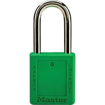 Master Lock No. 410 & 411 Lightweight Xenoy Safety Lockout Padlocks ...