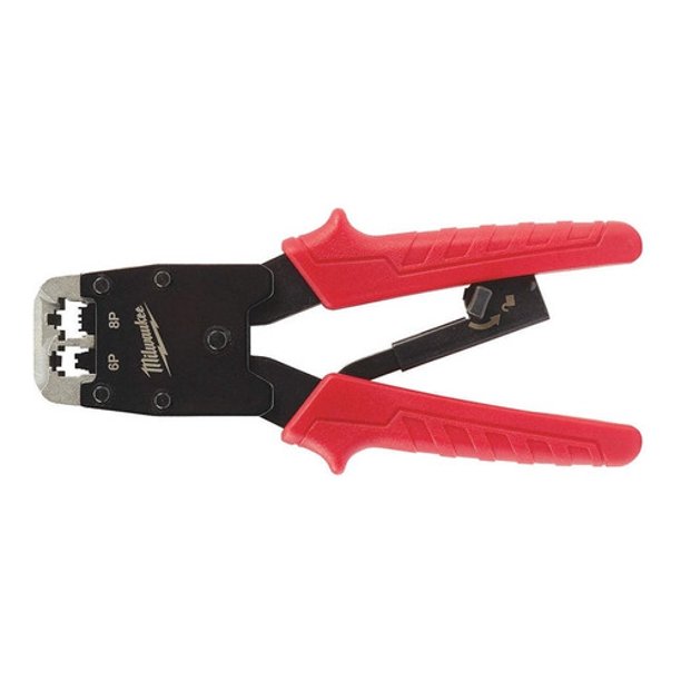 Pinza Crimpadora Terminales Rj11 Y Rj45 Milwaukee 48223075 Milwaukee ...