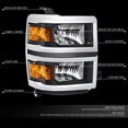 DNA Motoring OEM-HL-0027-R Headlight for 2014-15 Chevy Silverado 1500 ...