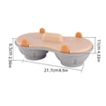 Microwave Egg Cooker with Double Layer Basket, 8.5x4.33x2.56 Inch BPA ...